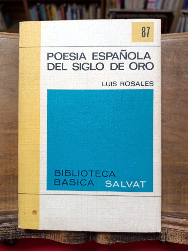 Poesía española del siglo de oro – El Árbol, librería de uso