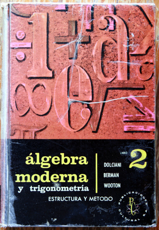 Álgebra moderna y trigonometría. Libro 2 – El Árbol, librería de uso