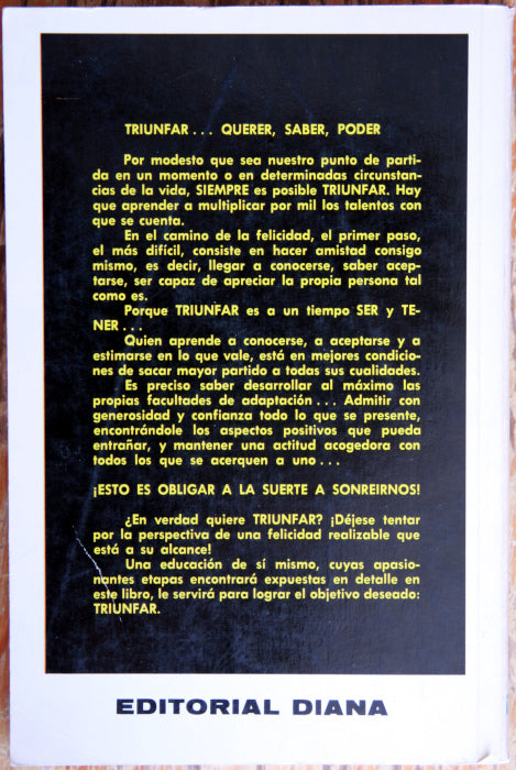 Triunfar, querer, saber, poder – El Árbol, librería de uso